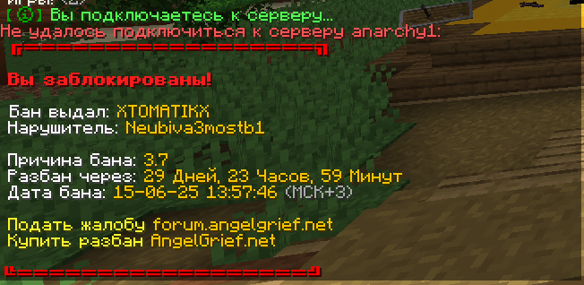 Жалоба на сотрудника XTOMATIKX - Жалоба на персонал - AngelMine